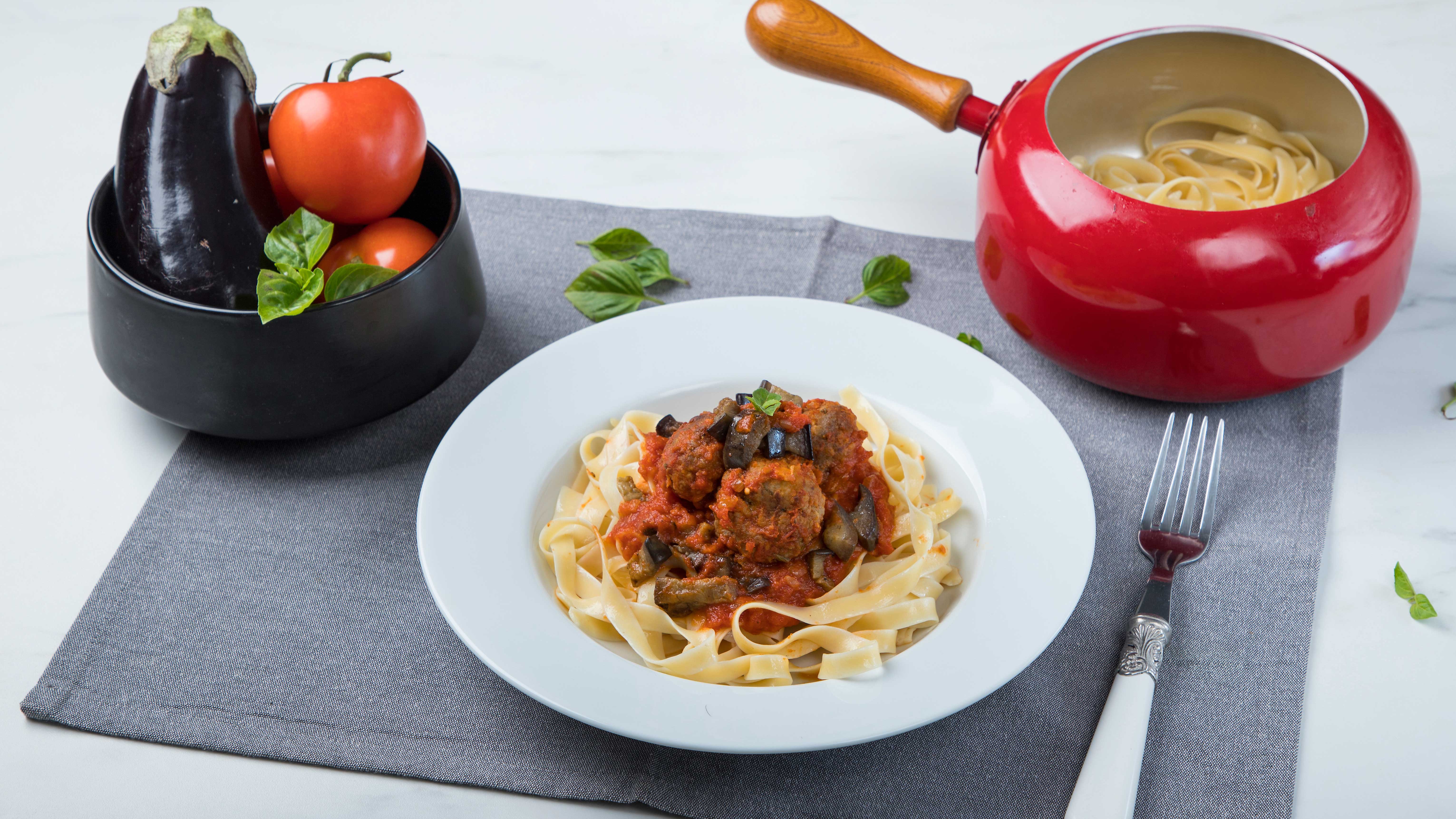 Matsata with meatballs and eggplant | MISKO