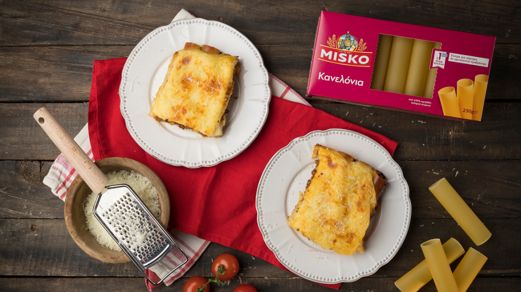 Συνταγή για Κανελόνια με κιμά και μπεσαμέλ - MISKO