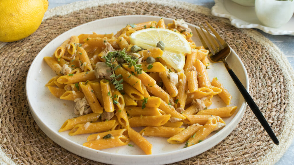 Συνταγή για Misko Protein Πέννε Ριγκάτε με Τόνο σε 10' | MISKO